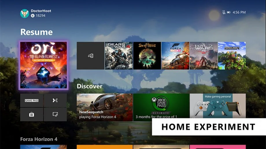 Με ένα νέο Xbox Home UI ''παίζει'' η Microsoft | Busted.gr